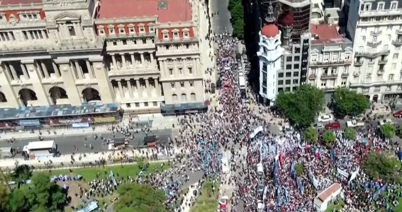 La Marcha Testimonial De La Cgt