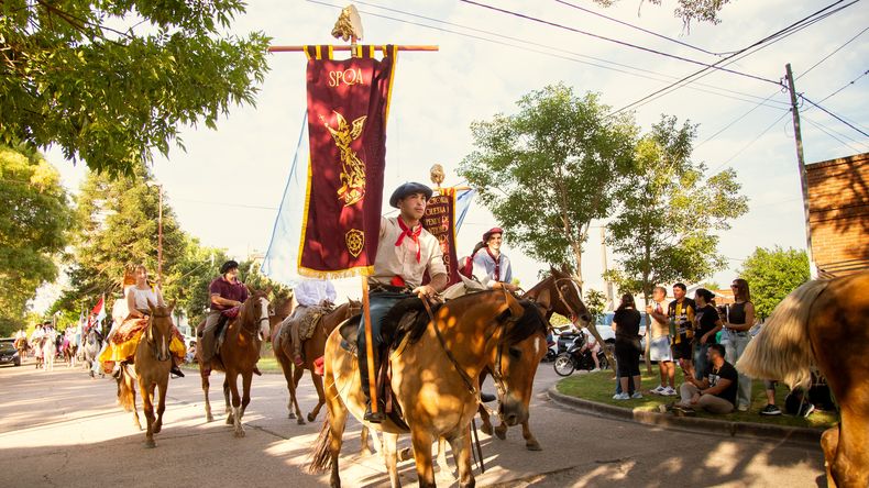Las Fuerzas del Cielo llegaron a caballo a Entre Ríos