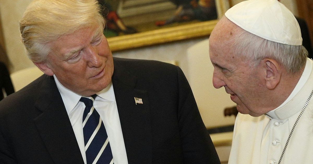 Estados Unidos: Donald Trump y el papa Francisco se rodean la manzana