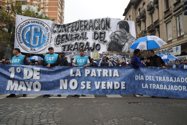 Día del Trabajador: las mejores fotos de la marcha de la CGT por el 1 ...