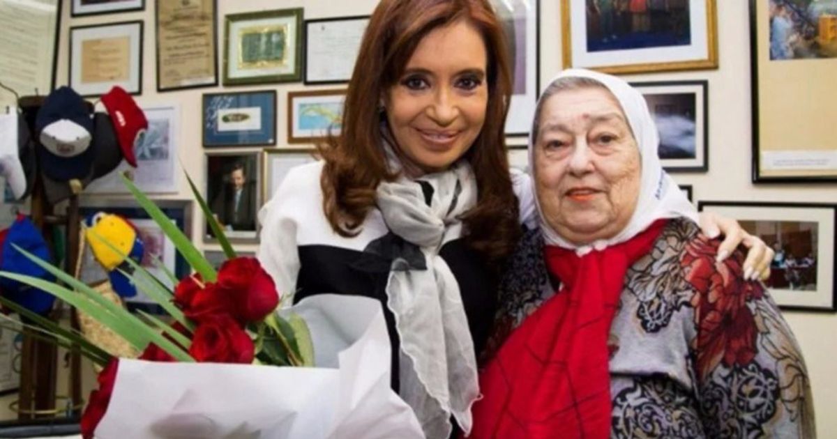 CFK despidió a Hebe de Bonafini: Dios te llamó el día de la Soberanía ...