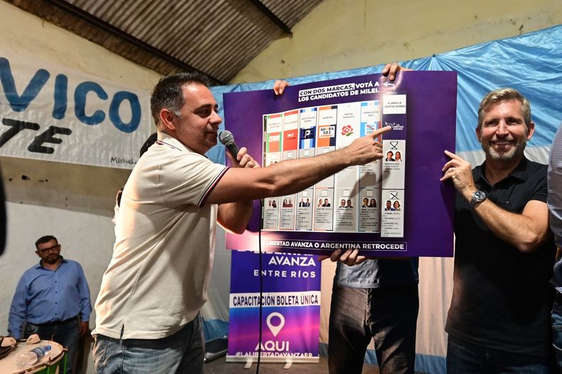 Mauricio Davico se sumó a la campaña y LLA espera que aporte más de 20 mil votos en Gualeguaychú