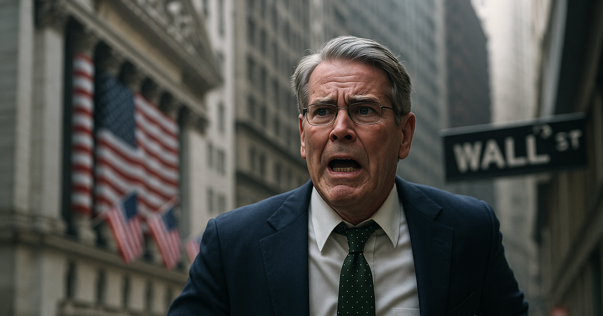 Run, Scott Bessent, run!