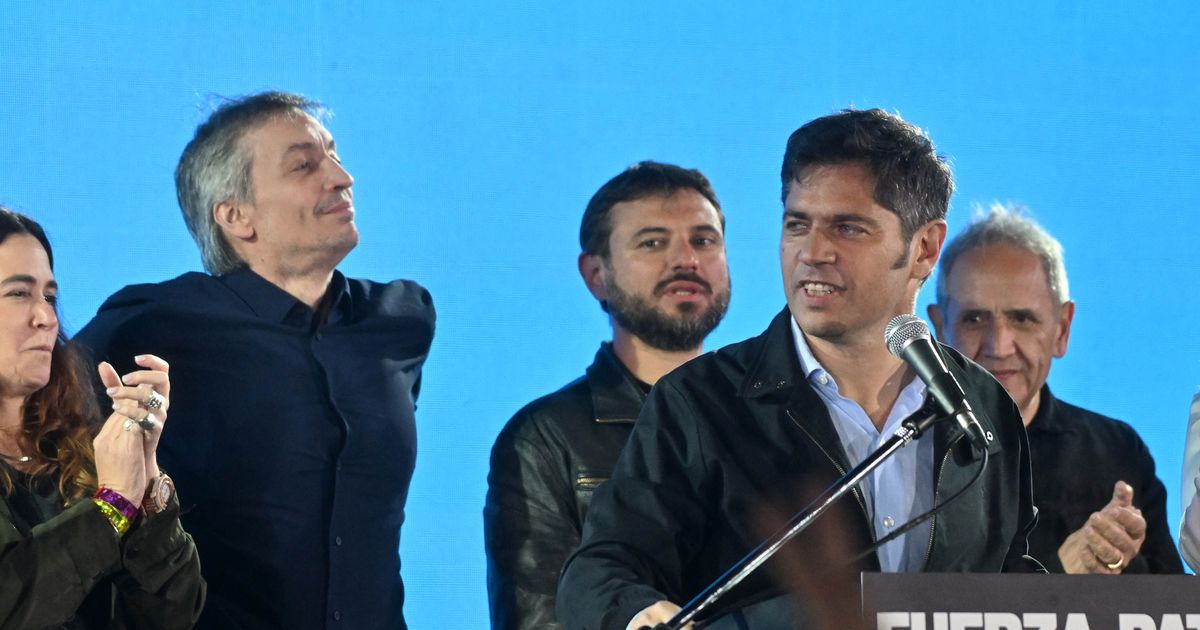 Axel Kicillof se declara prescindente en la pelea por el PJ, pero les ...