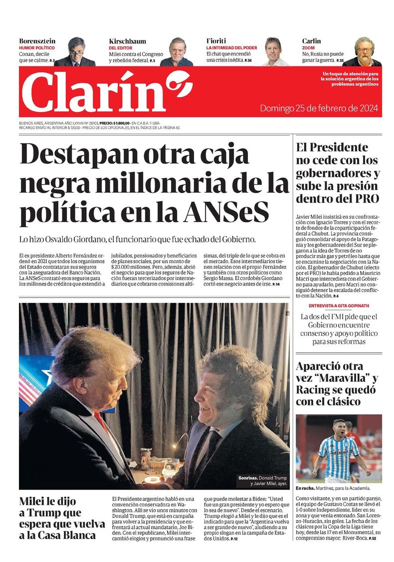Cuál es la red de intereses detrás de las 21 tapas de Clarín por el ...