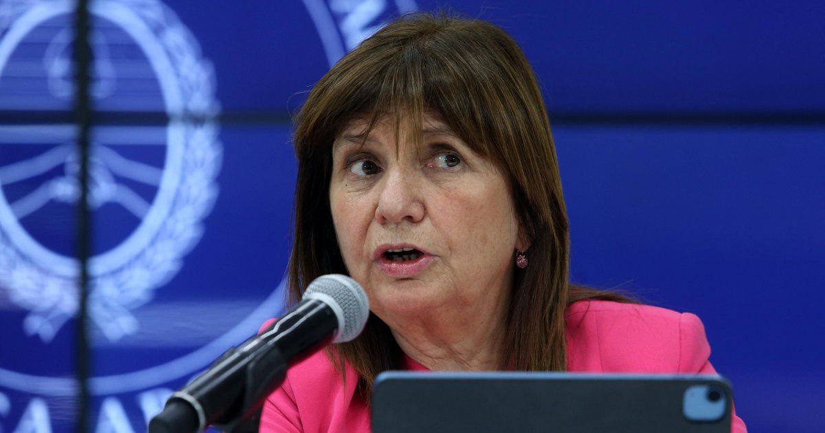 Patricia Bullrich: Las cuatro fuerzas federales van a intervenir frente ...